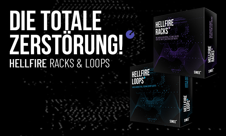 Hellfire – Totale Zerstörung mit den Hard & Industrial Techno Drums aus unseren neuen Packs