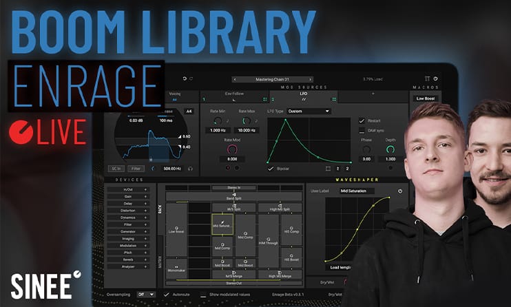 Boom Library Enrage – der Livestream