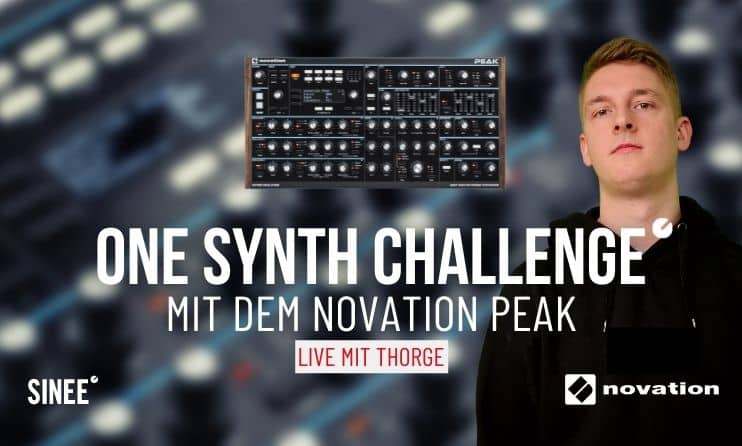 One Synth Challenge #2 Mit Thorge aka DJ Flatscreen und dem Novation ...