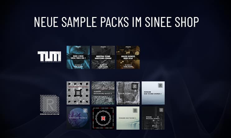 11 Neue Sample Packs – ab sofort im Shop