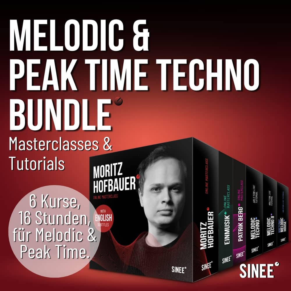 Melodic & Peak Time Techno Bundle - Masterclasses & Tutorials | PMB-001